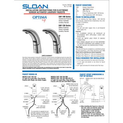 Sloan Flushmate Toilet Repair Parts by Serial Number
