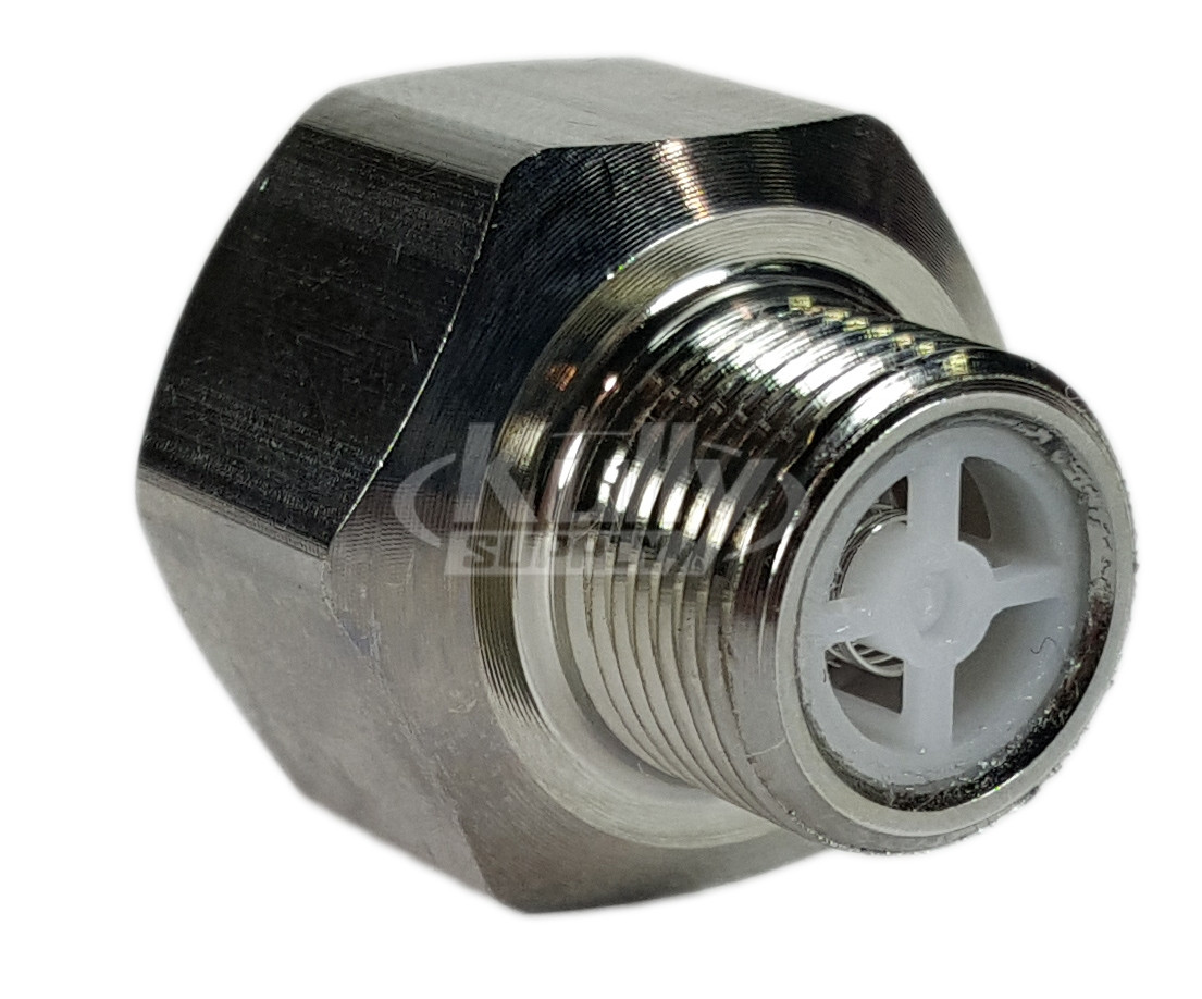 T&S Brass 016419-25 3/8" Compression Check Valve Assembly. (Female X ...