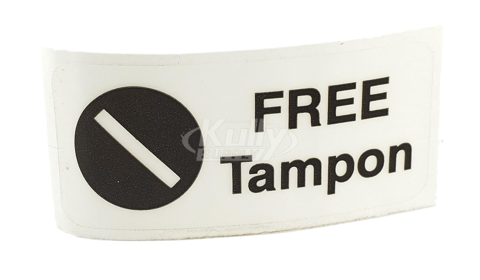 Free Tampon Sticker | KullySupply.com