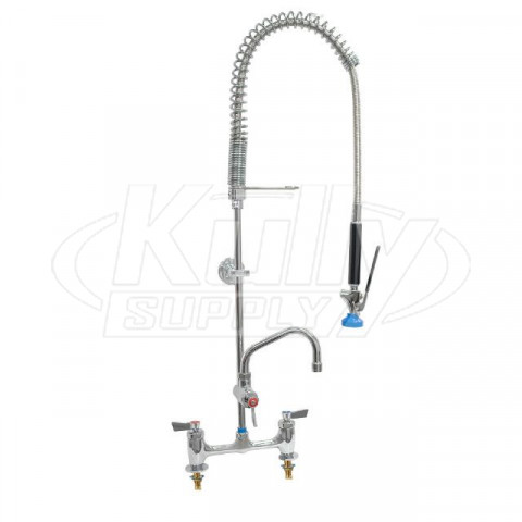 Fisher 34260 8" Deck Mounted Pre-Rinse Faucet with Lever Handles ...