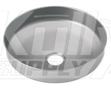 Haws SP90 Stainless Steel Eyewash Receptor | KullySupply.com