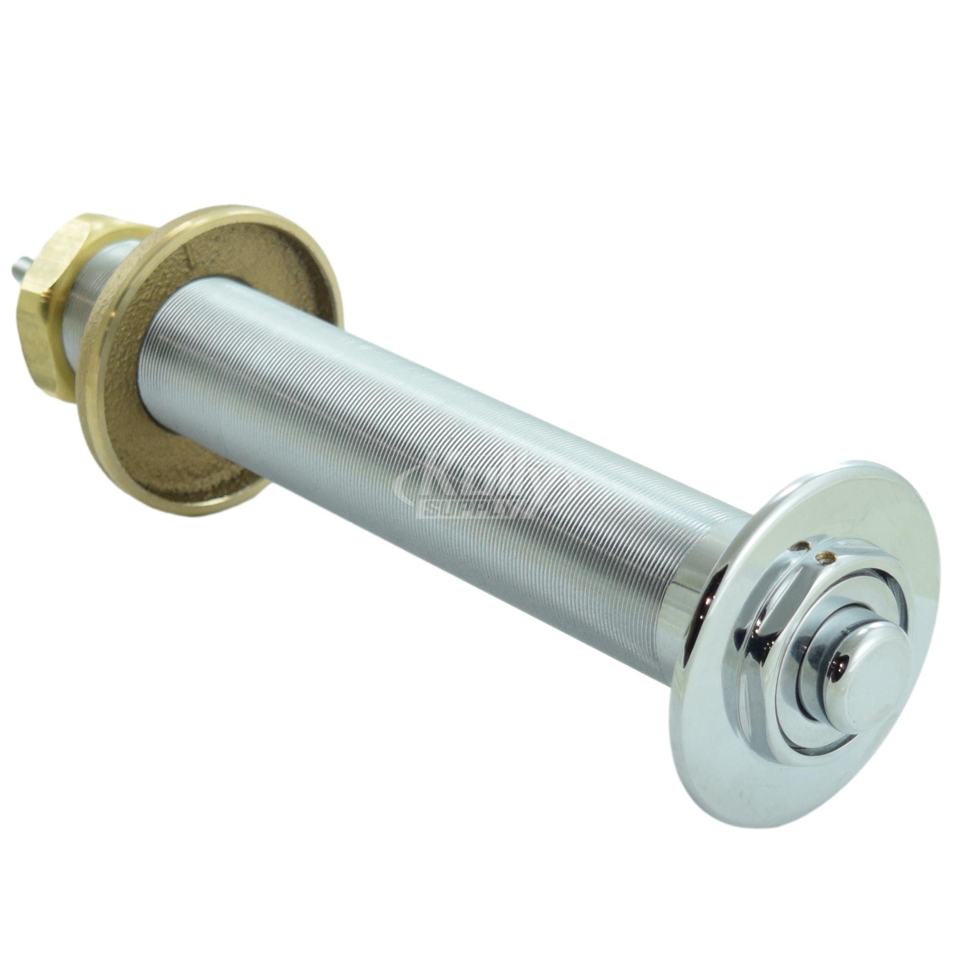 Sloan C-9-AWB Push Button Assembly for 7" Wall Depth (9-3/4" L ...