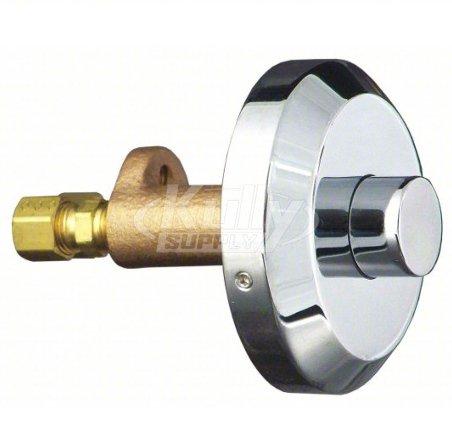 Zurn PH6000-HYL-MBP-ACN Hydraulic Metal Push Button Assembly for Acorn ...